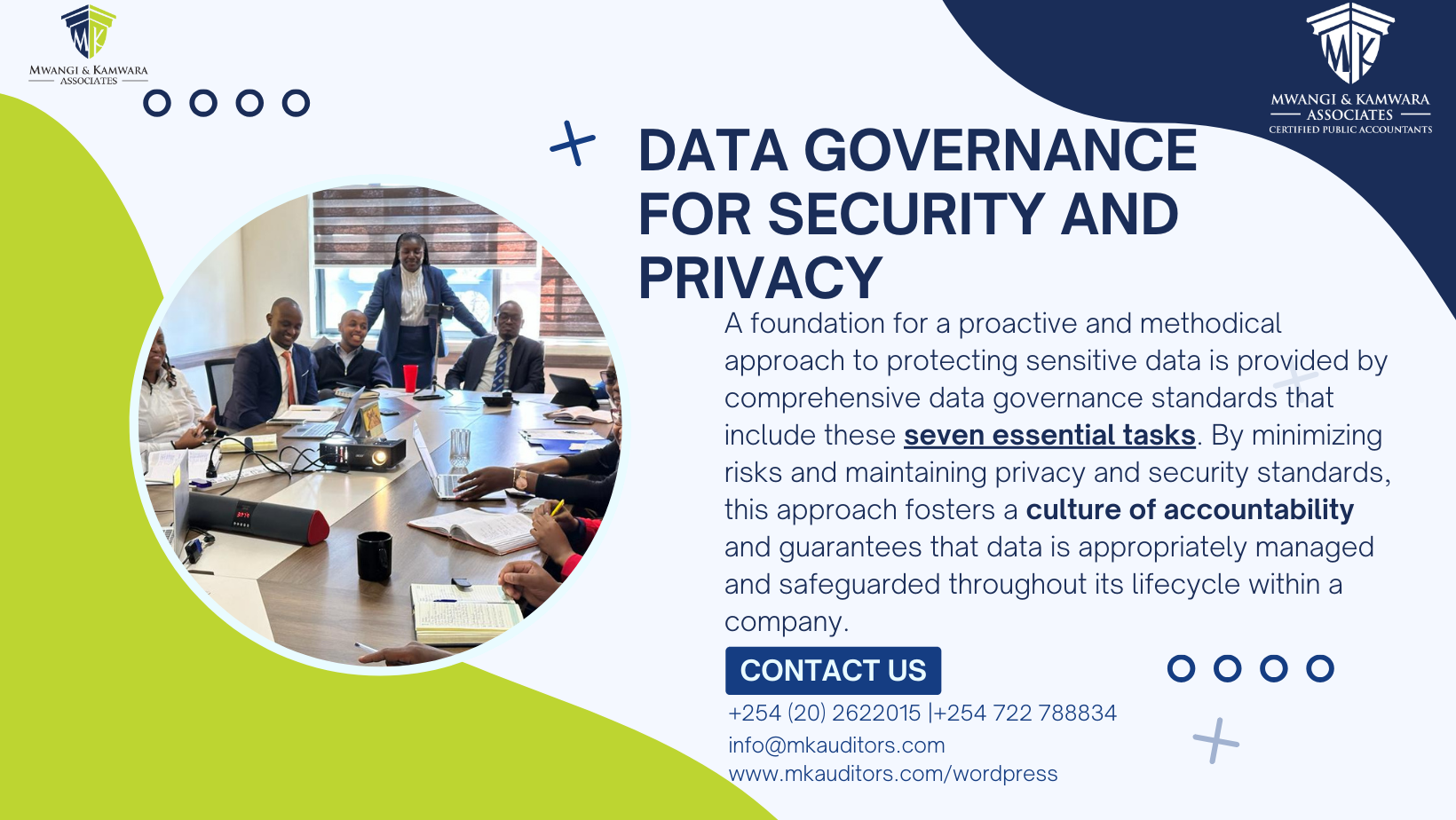 Data Governance for Security and Privacy